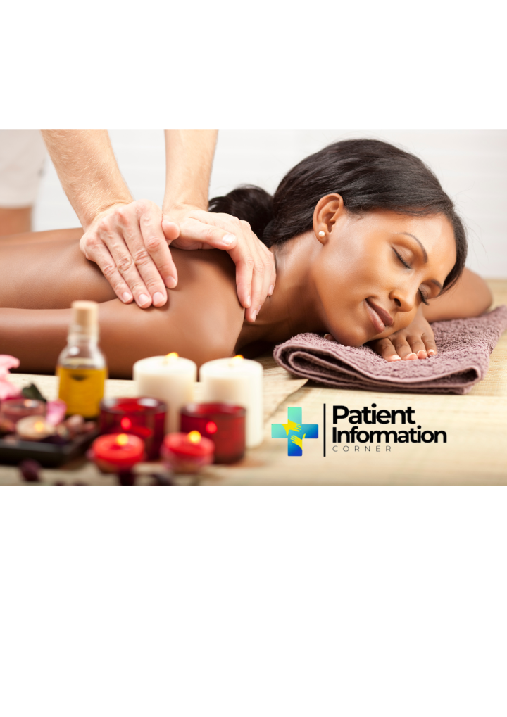 Massage Therapy - Patient Information Corner